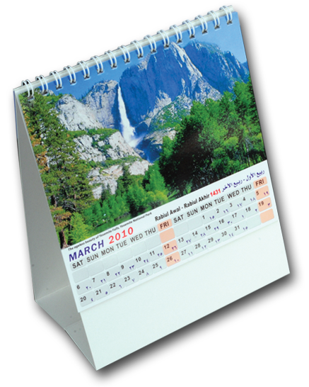 Triangular Desk Calender – Somji & Co. LLC